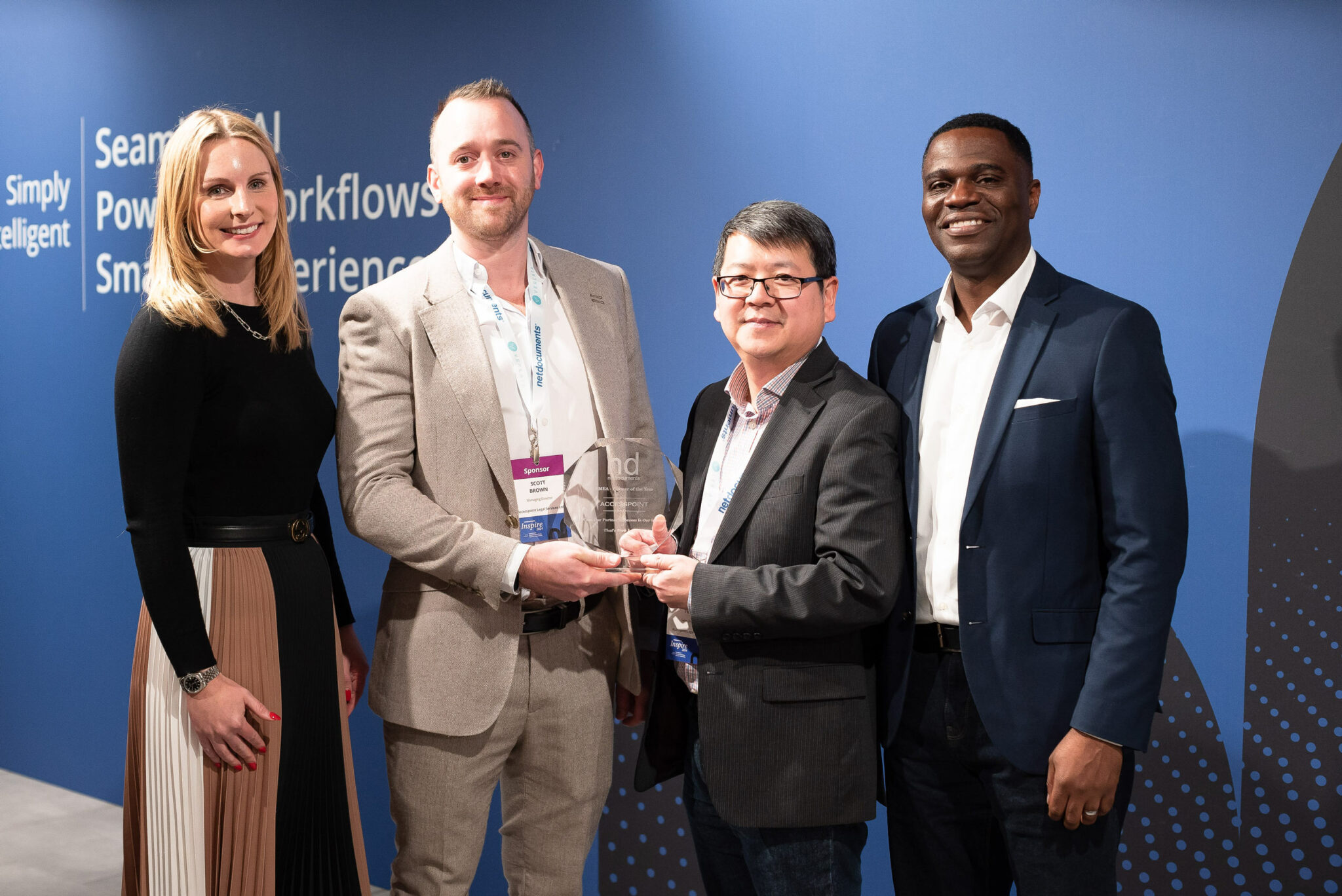 We won the NetDocuments EMEA Partner of the Year Award! • News ...